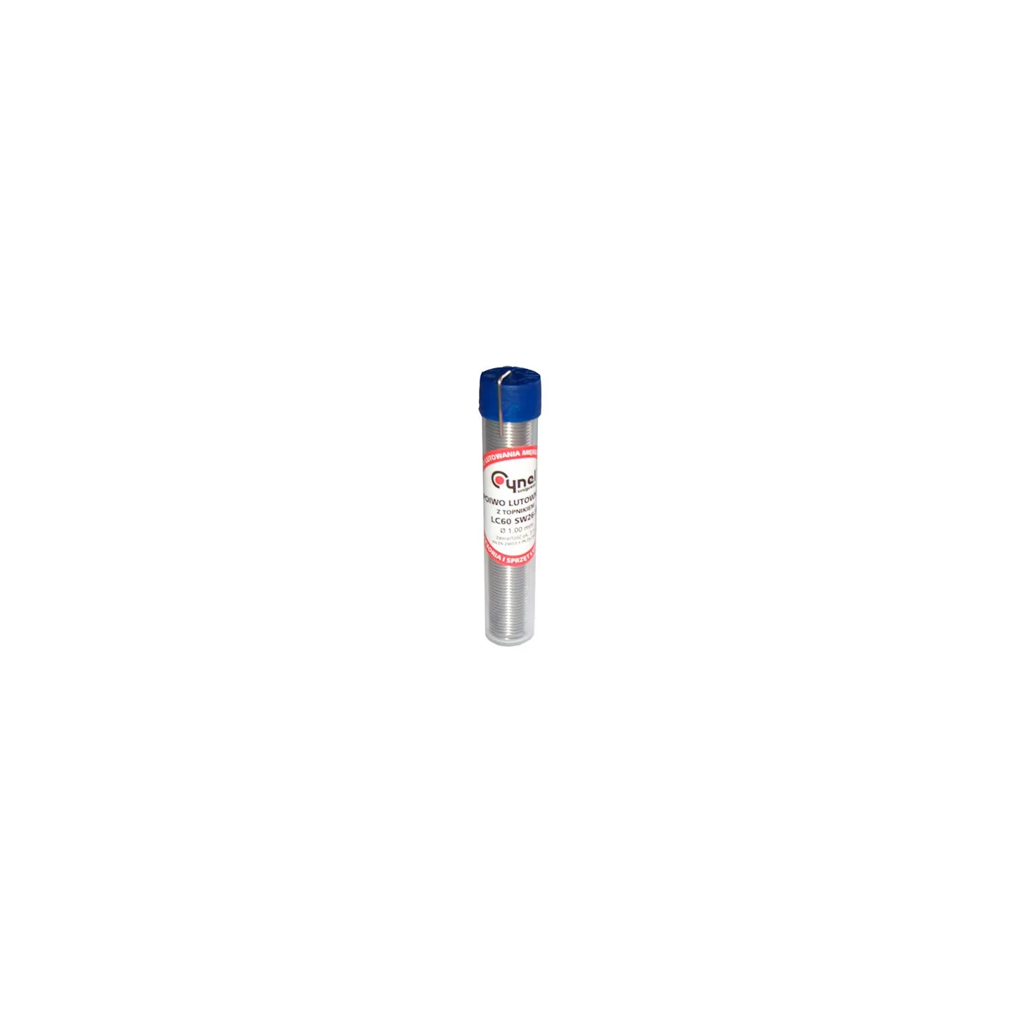 Fludor 1mm tub 3m 10gr Sn26/Pb40/Flux 2.5% Cynel